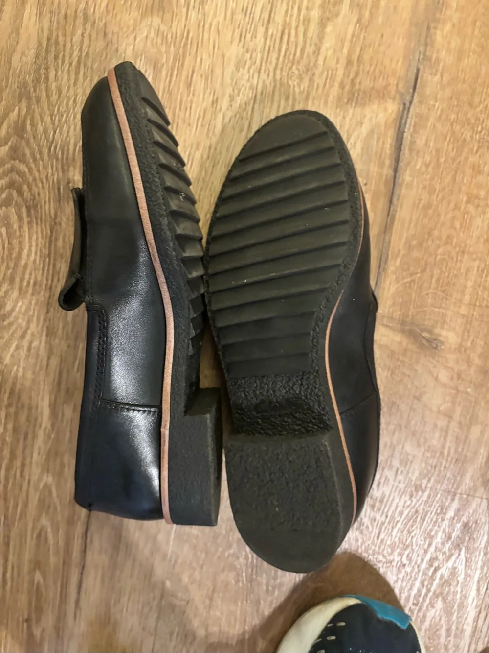 Clarks | Shoes | Clarks Black Fringe Leather Loafers | Poshmark